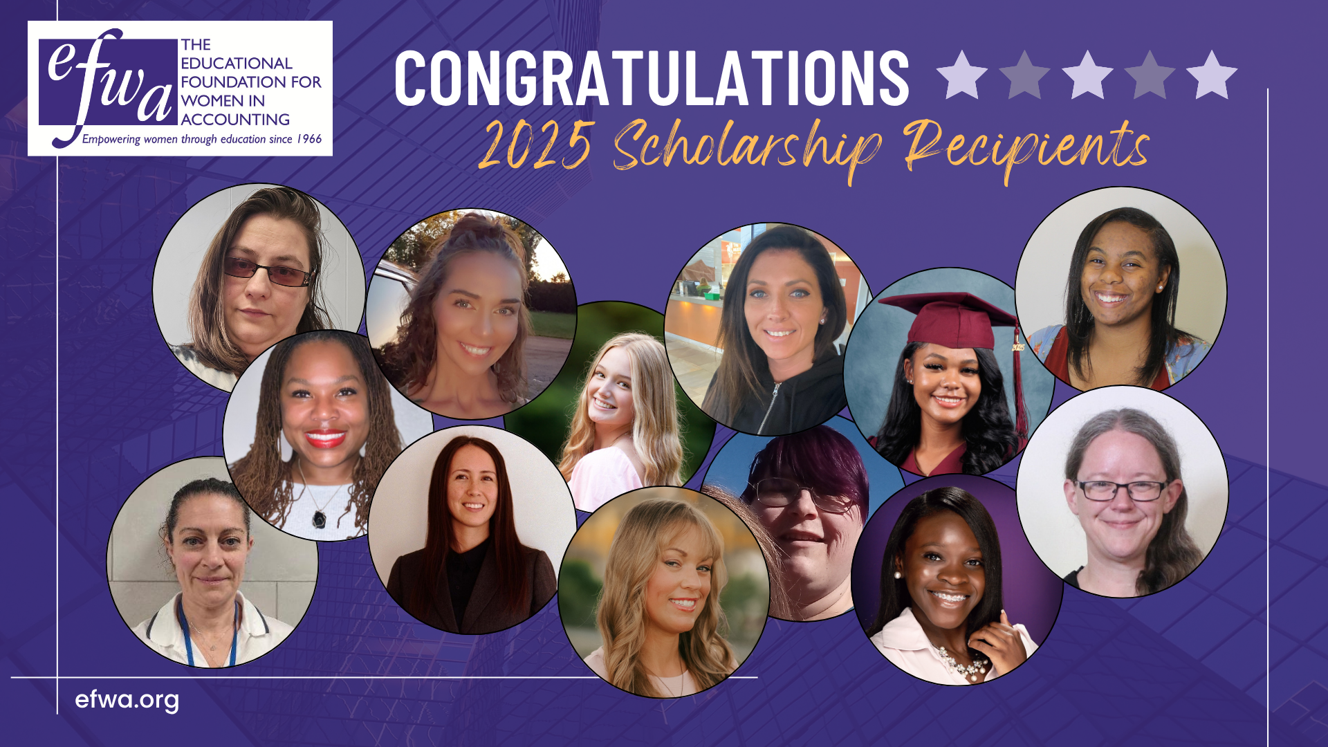 EFWA Announces 2025 Scholarship Recipients